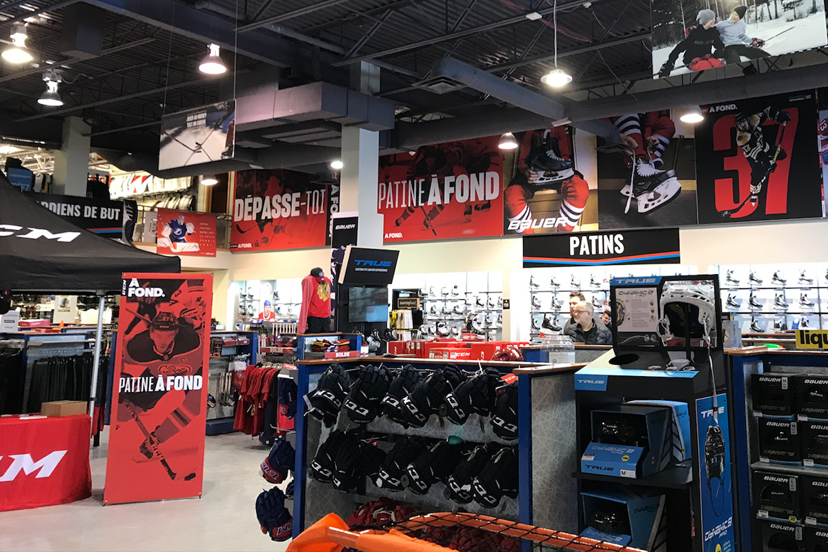 CCM Hockey Retail Branding & Campaign Rollout | 54blue Showcase